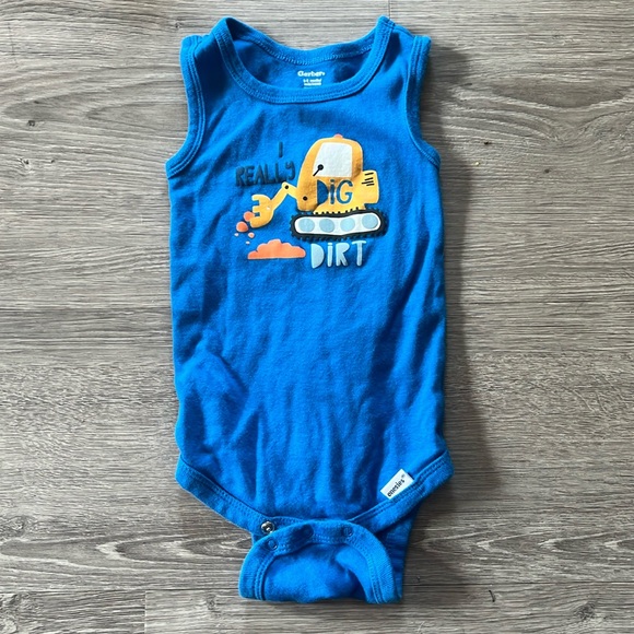 Gerber | One Pieces | Construction Tank Onesie | Poshmark